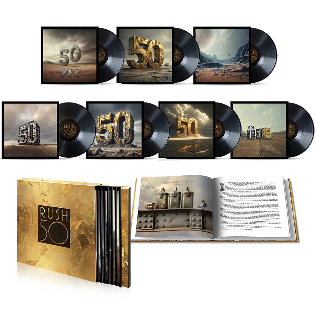 Rush – Rush 50 (Deluxe 7LP Vinyl Box Set) – Off The Record